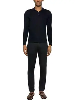 BRIGLIA 1949 Drawstring Trousers - Blue
