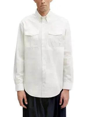 Drole De Monsieur Check-pattern Button-down Shirt - Neutrals