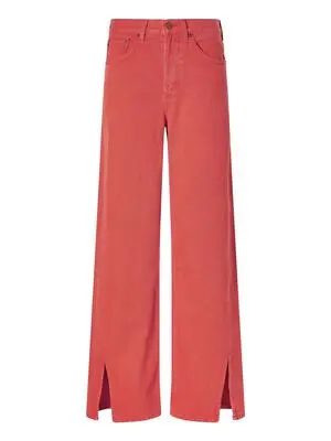 B Sides Charlot Relaxed Straight-leg Jeans - Red
