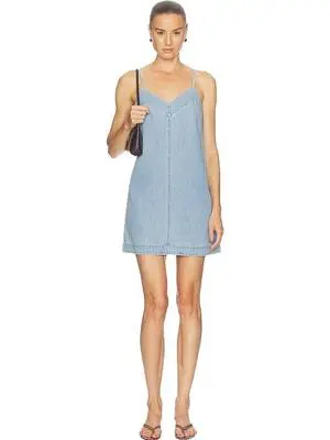 Veronica Beard Chapmond Mini Dress - Blue