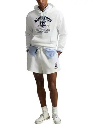 Polo Ralph Lauren Wimbledon Embroidered Hoodie - White