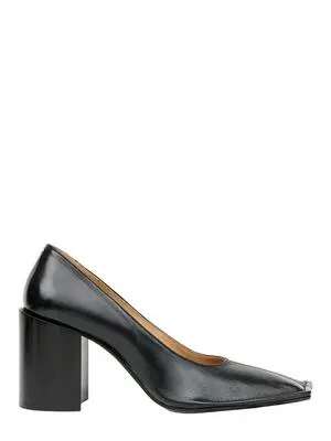 MAISON MARGIELA Piped Square-toe Pumps - Black