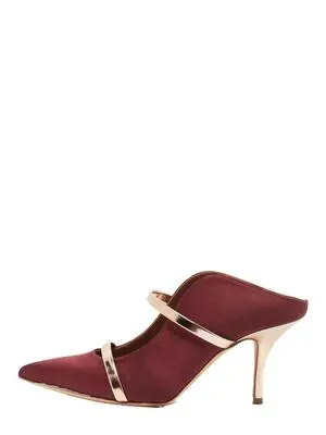 MALONE SOULIERS Maureen Heeled Mules - Red