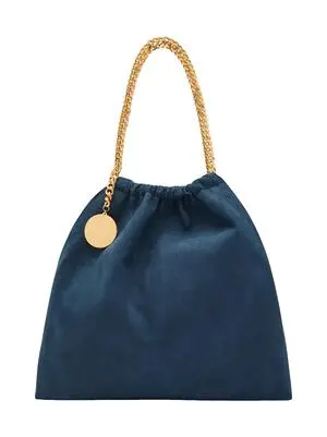 Stella McCartney Falabella Mini Drawstring Bag - Navy