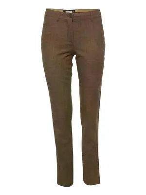 Etro Tailored Slim Cut Trousers - Brown