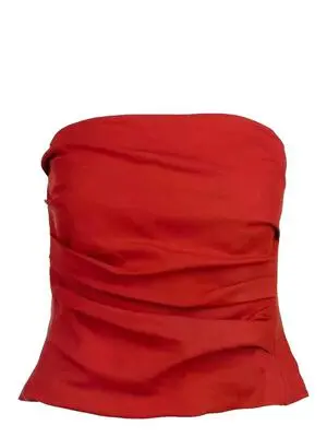 MARELLA Marella Strapless Ruched Top