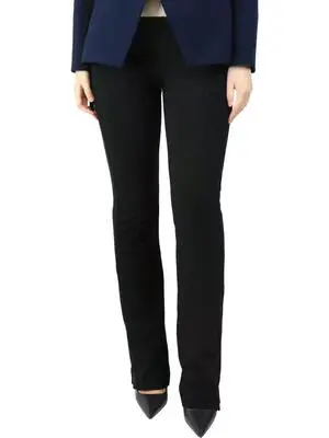 ME+EM Stretch Straight Leg Trousers - Black