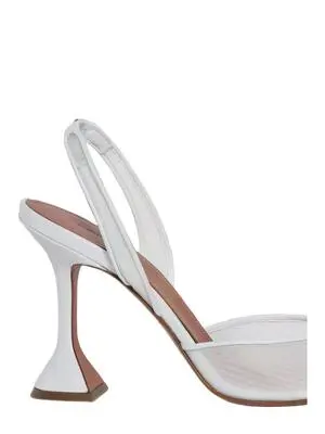 Amina Muaddi Begum Crystal-embellished Pumps - White