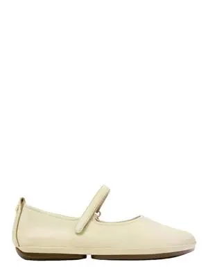 Camper Right Nina Touch-strap Ballet Flats - Neutrals
