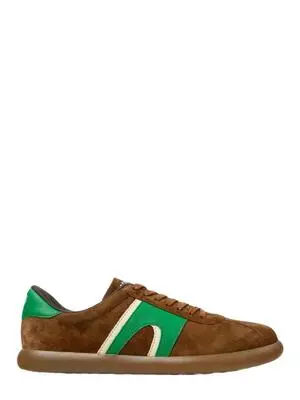 Camper Pelotas Soller Nubuck Leather Sneakers - Brown