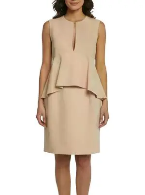 Celine Sleeveless Midi Dress - Neutrals