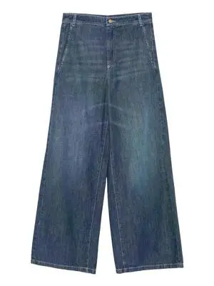 Max Mara Wide-leg Jeans - Blue