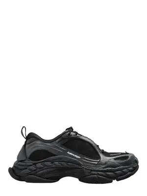 Balenciaga Panel Sneakers - Black