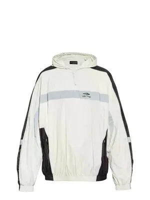 Balenciaga 3b Sports Icon Zip Hoodie - White