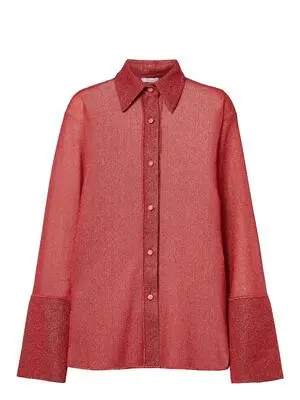 Oseree Oseree Lumiere Shirt Red