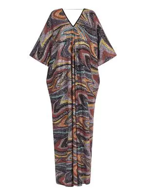 TALLER MARMO Sequined Kaftan - Multi