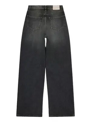 Edwin Olivia Wide Leg Jeans - Black