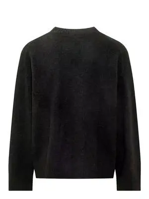 REPRESENT Logo-embroidered Sweater - Grey
