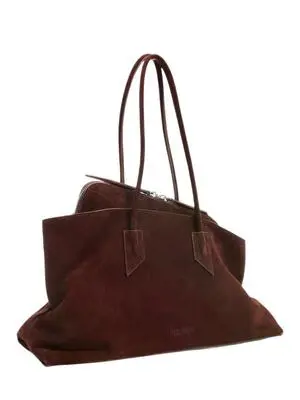 Attico Medium La Passeggiata Shoulder Bag Brown