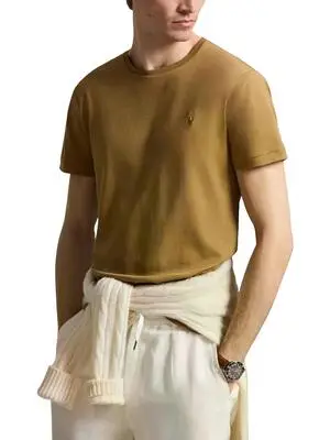 Polo Ralph Lauren Pony-embroidered T-shirt Brown