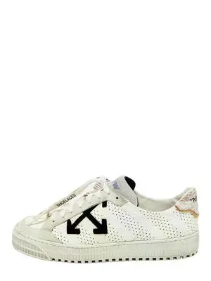 Off-White Vulcanized Panelled Sneakers - White