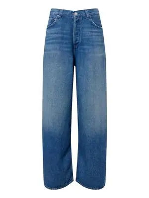 AGOLDE Rounded Baggy Wide-leg Jeans - Blue