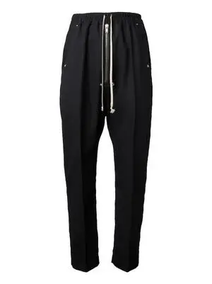 Rick Owens Bela Wool Wide-leg Pants - Black