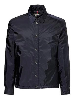 Moncler Meridelle Shell-down Shirt Jacket - Navy