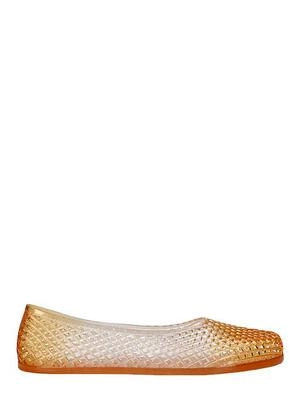 ANCIENT GREEK SANDALS Pvc Ballet Flats - Bone/comb