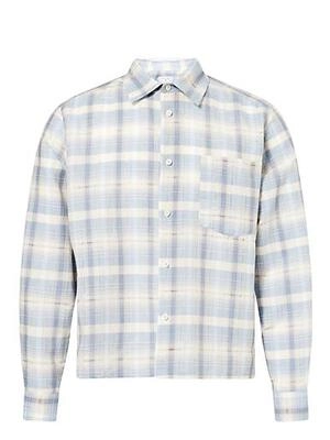 PERCIVAL Jesse Boxy Linen And Cotton-blend Shirt - Multi