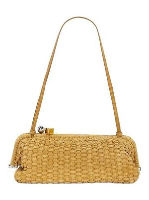 Jacquemus JACQUEMUS La Grande Pochette Salon Clutch Bag Camel