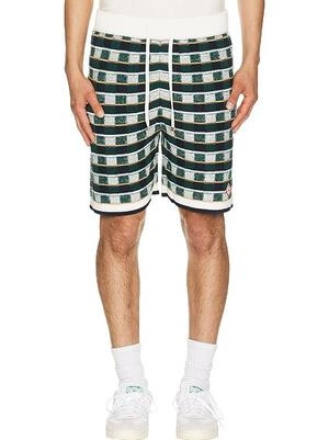 Casablanca Mosaic Knit Shorts - Multi