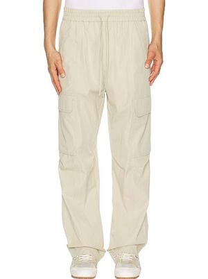 Helmut Lang Utility Poplin Trousers - Stone