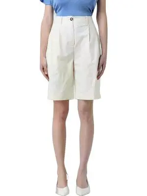MEIMEIJ Pleated Tailored Shorts - Neutrals