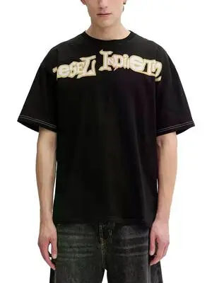 DIESEL® T-boxt-v3 Logo-print T-shirt - Black