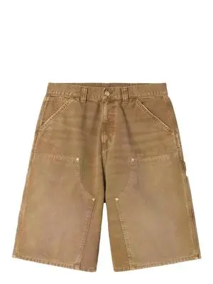 Carhartt Work In Progress Double Shorts - Brown