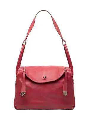 Hermès 2011 Swift Leather Lindy 34 Satchel - Red