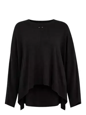 Barbara Bui High-low Hem Sweater - Black