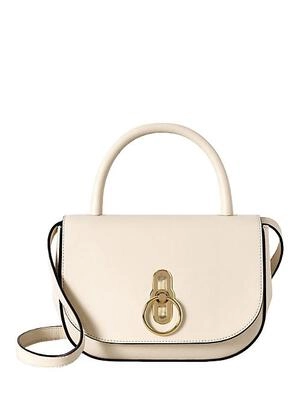 Mulberry Amberley Small Leather Top-handle Bag - Eggshell
