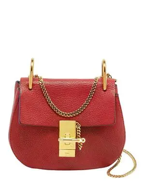 Chloé Small Drew Shoulder Bag - Red