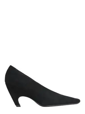 Camilla And Marc Suede Wave Pumps 85 - Black