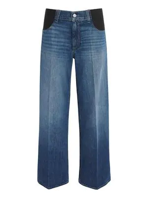 PAIGE Paige Sasha Wide Leg Maternity Jeans