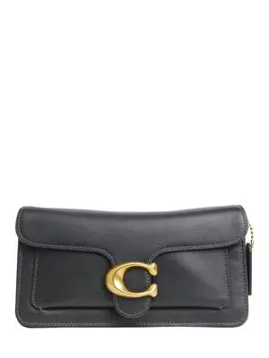 COACH Leather Tabby Shoulder Bag - Black