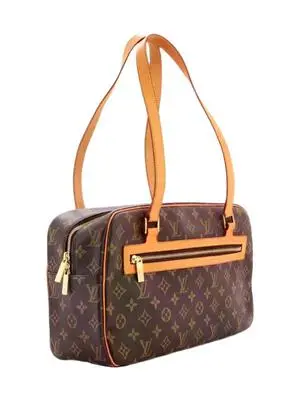 LOUIS VUITTON Monogram Canvas Cite Gm Shoulder Bag - Brown