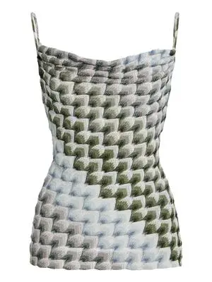 Missoni Sleeveless Knitted Top - Multi
