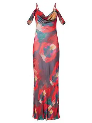 RAT AND BOA Adriana Printed Woven Maxi Dress - Multi