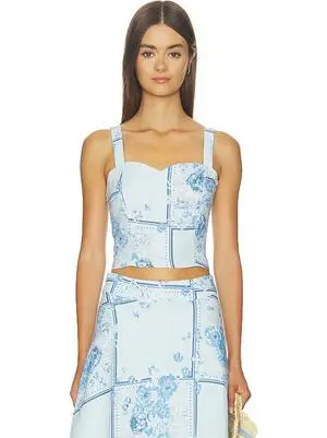 FAVORITE DAUGHTER The There For You Top - Blue