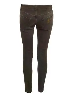 Dolce & Gabbana Dolce & Gabbana Faded Finish Skinny Jeans Grey