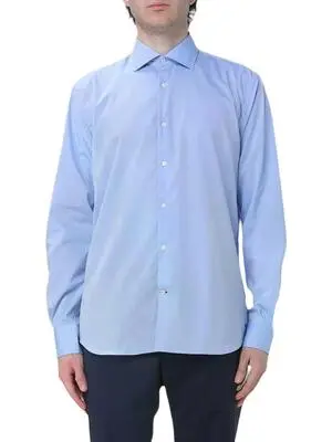BROOKSFIELD Poplin Cotton Shirt - Blue