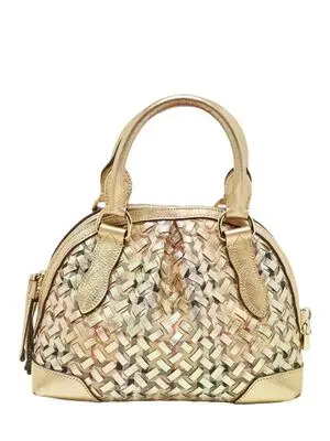 BURBERRY Burberry Small Thornley Haymarket Satchel Bag